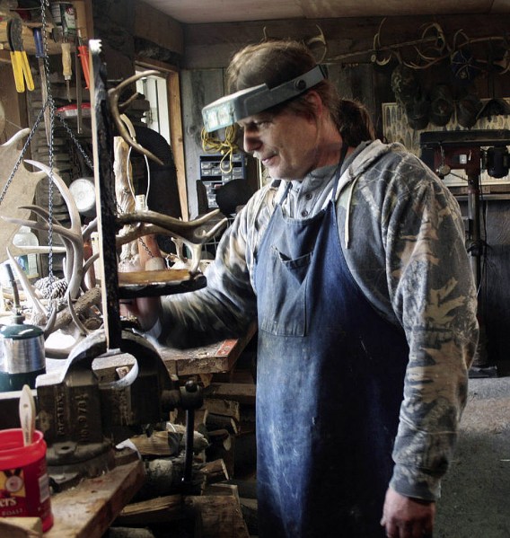 jack-brown-in-studio | AntlerCarver.com